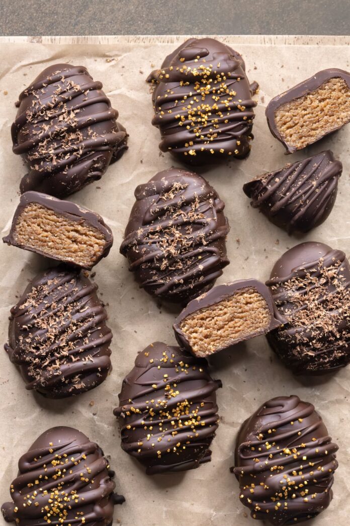 Spiced Chocolate Almond Butter Easter Eggs Recipe - Real Food Healthy ...